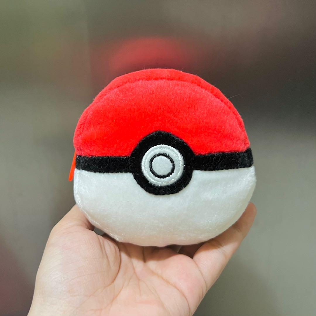 Banpresto Pokemon Pokeball Coin Pouch Plush (padded) 3.5x4 inches - Php ...