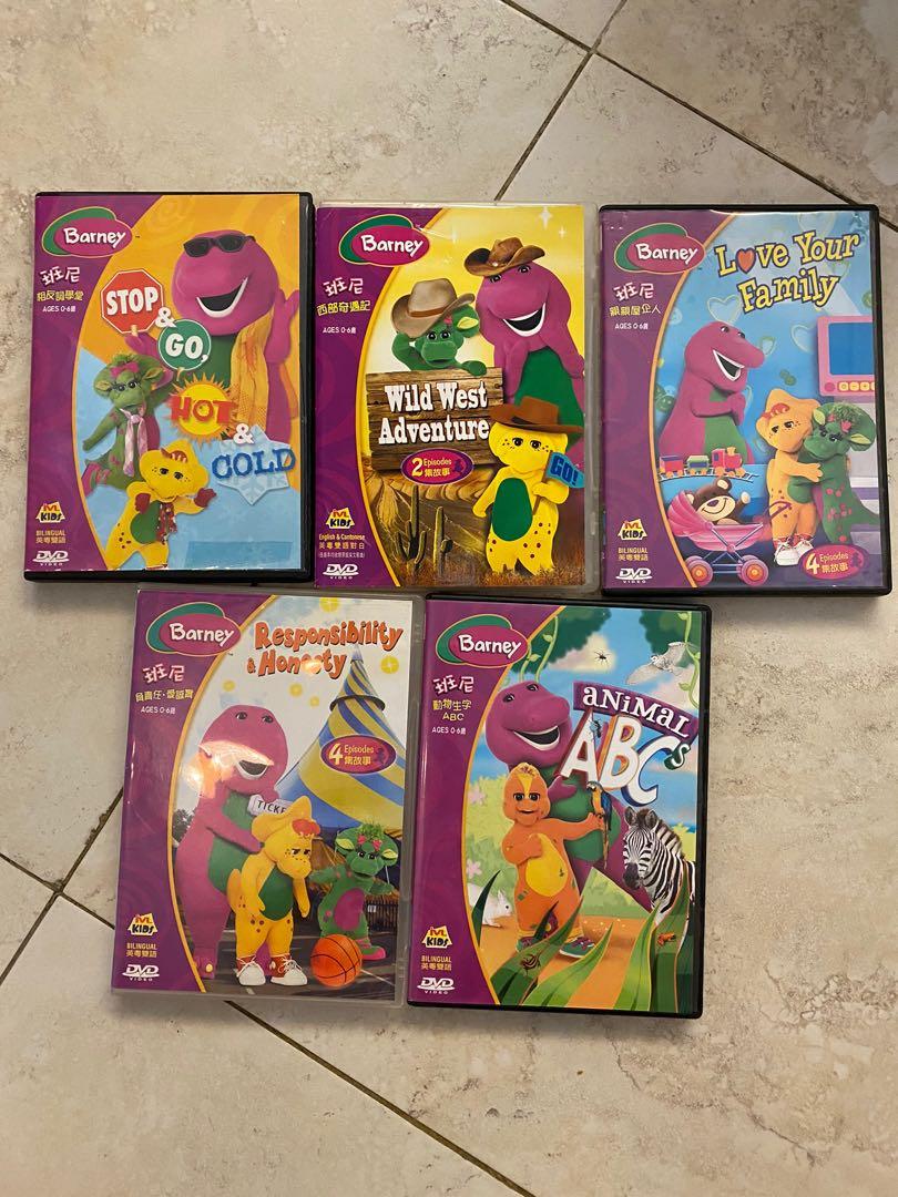 Barney DVD, 興趣及遊戲, 音樂、樂器 & 配件, 音樂與媒體 - CD 及 DVD - Carousell