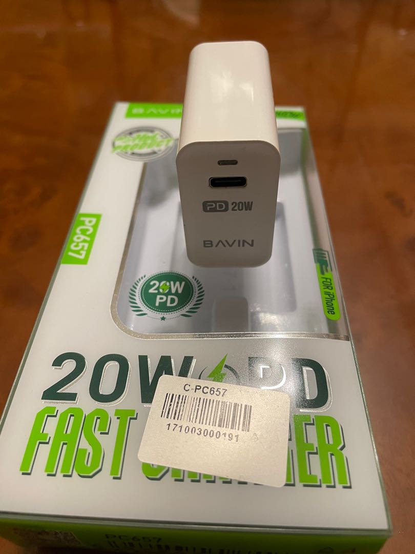Bavin Fast Charger Usb C Port, Computers & Tech, Parts & Accessories ...
