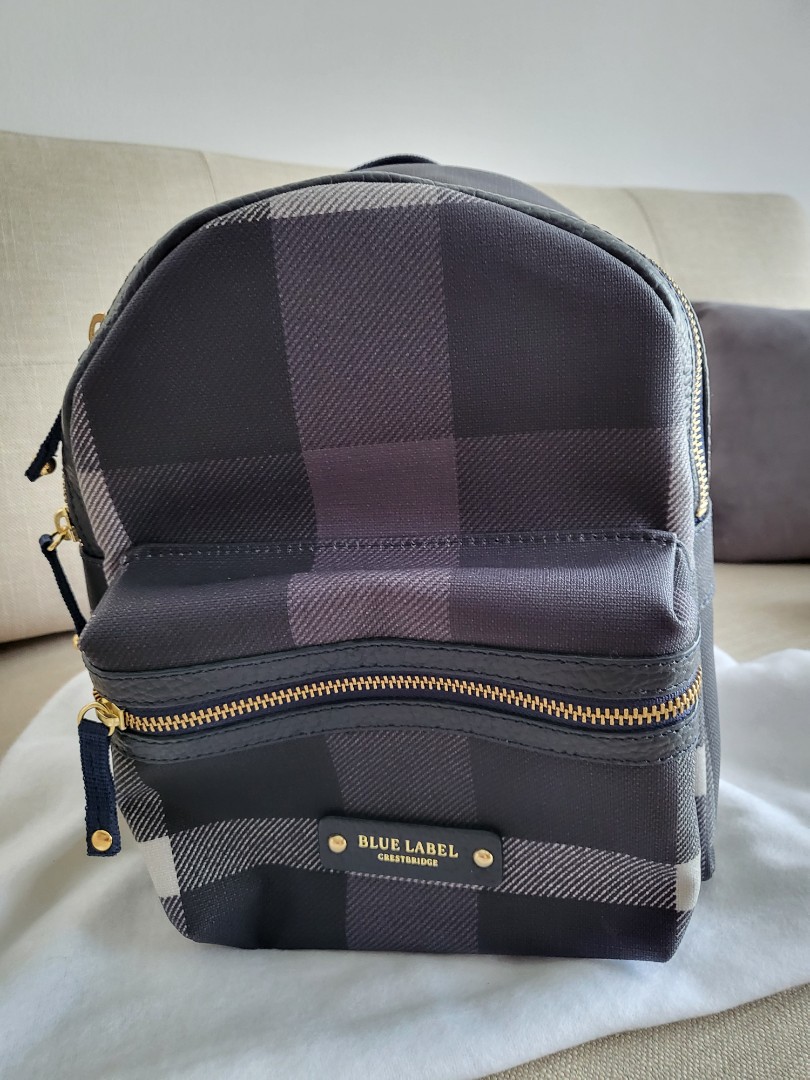 Blue Label backpack, Women's Fashion, Bags & Wallets, Backpacks on ...