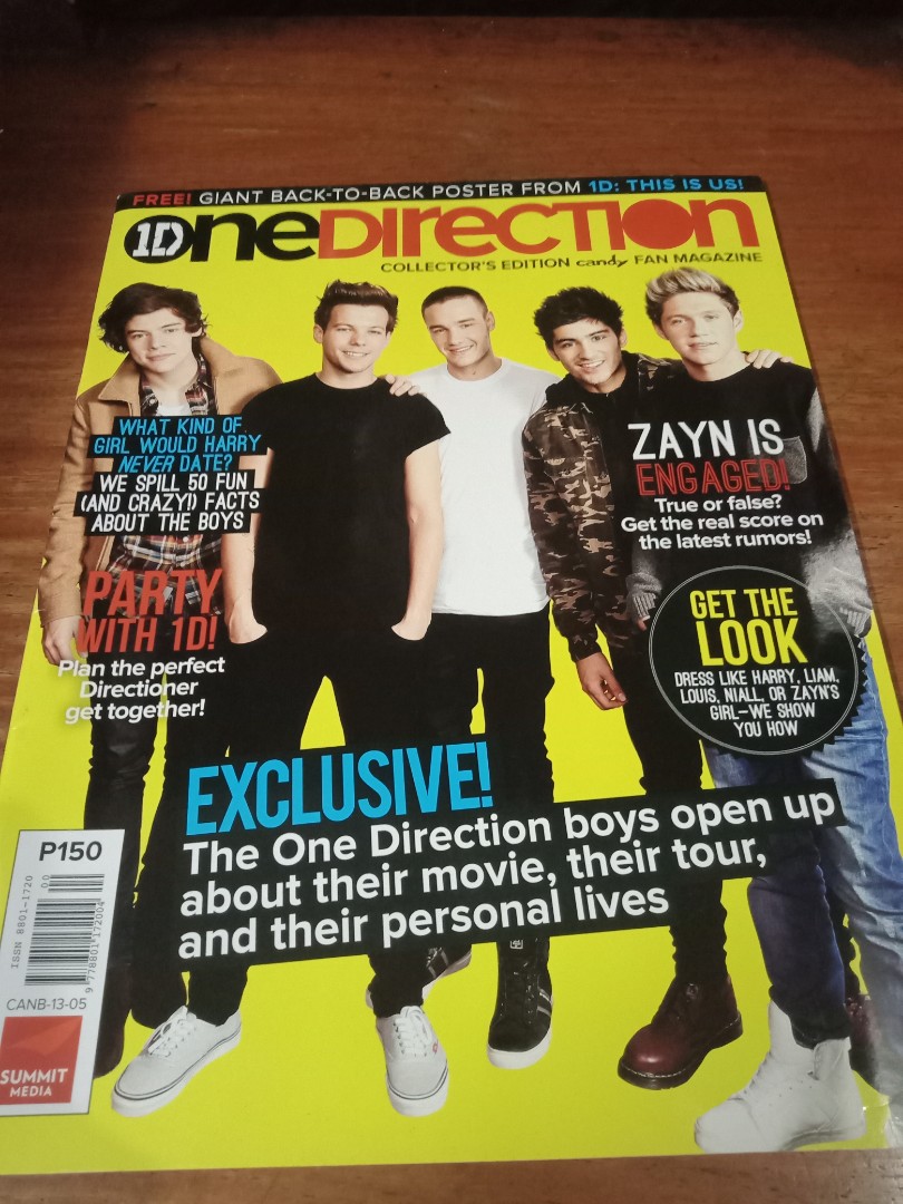 Candy Magazine - One Direction Collector's Edition, Hobbies & Toys ...