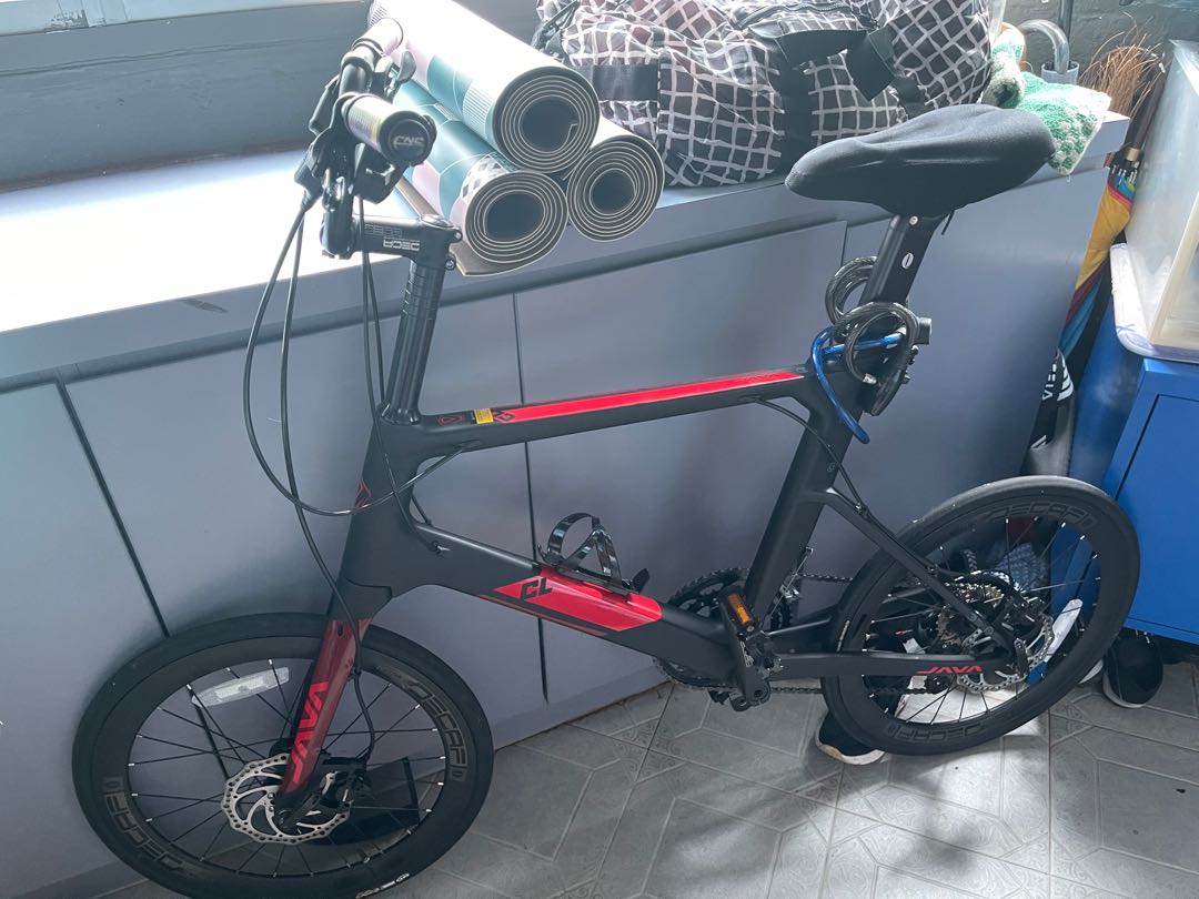 Carbon mini velo java CL, Sports Equipment, Bicycles & Parts, Bicycles ...
