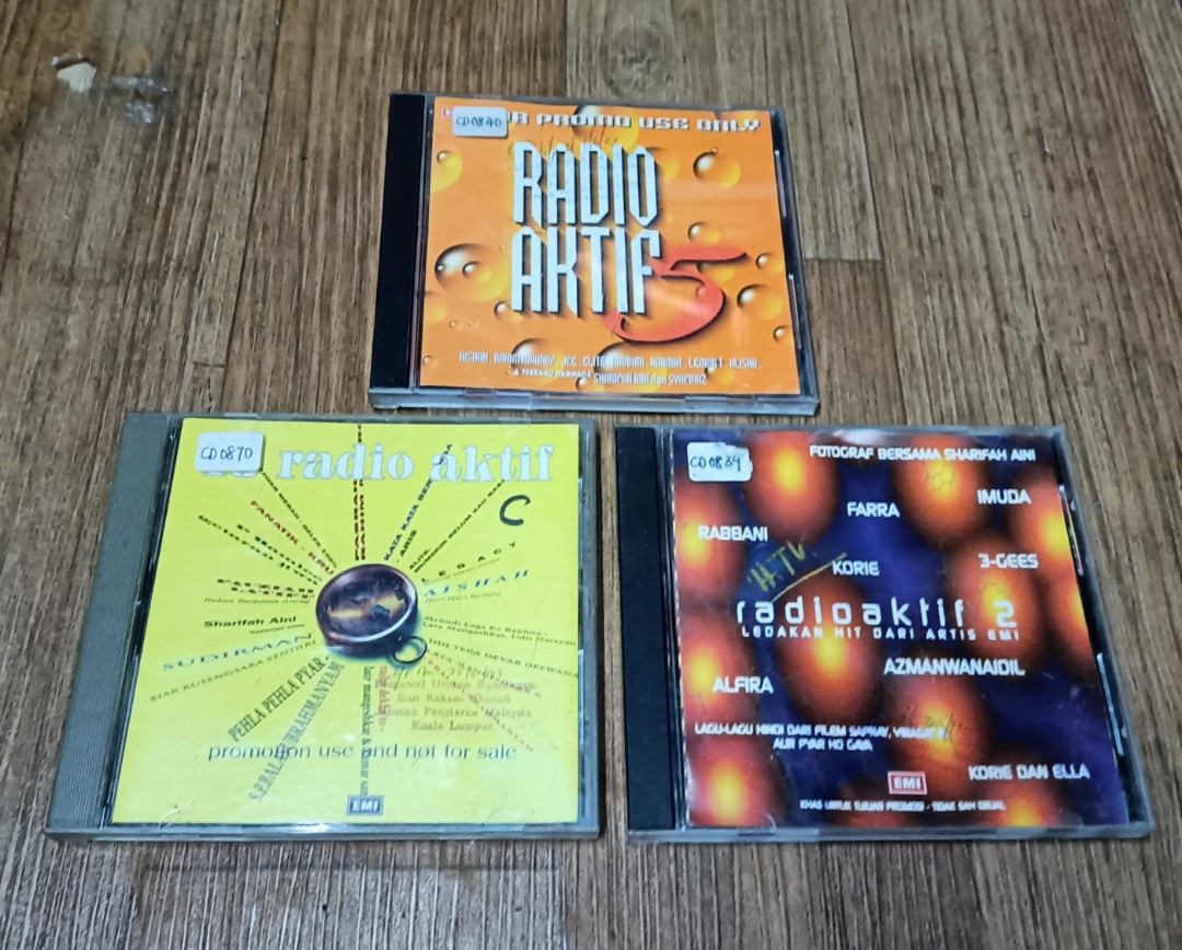 CD DJ SAMPLE @ 1997-98 EMI RECORD.. Original Promosi Sample Album ...