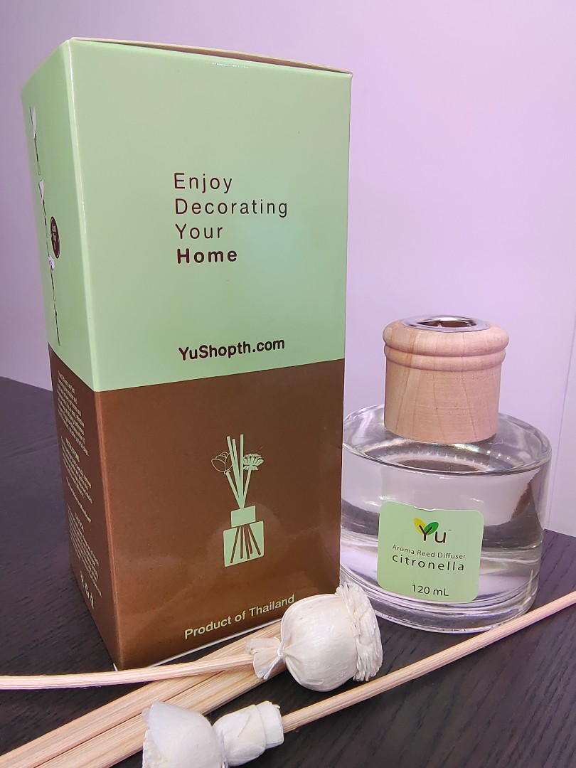 Citronella Reed Diffuser 120ml, Furniture & Home Living, Home Fragrance ...