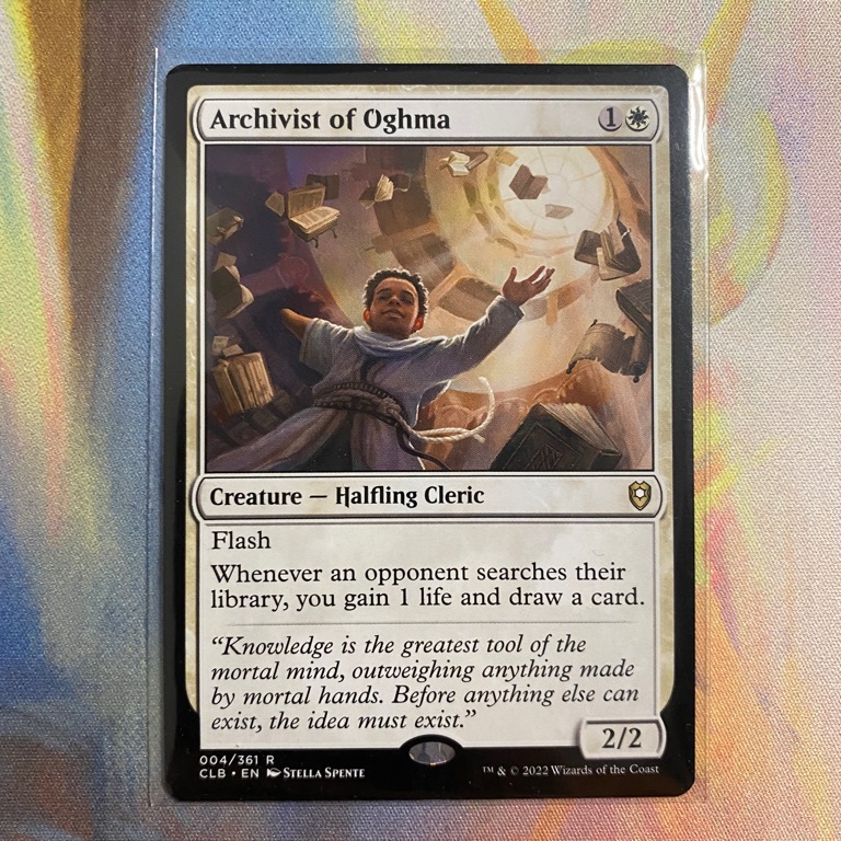 [CLB] #004 Archivist of Oghma, Hobbies & Toys, Toys & Games on Carousell