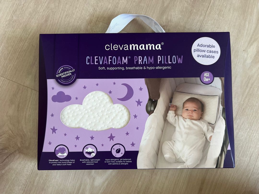Clevamama Clevafoam Pram Pillow, Babies & Kids, Baby Nursery & Kids ...