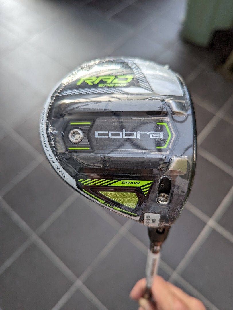 Cobra radspeed 5 wood 18.5 evenflow riptide regular golf club, Sports ...