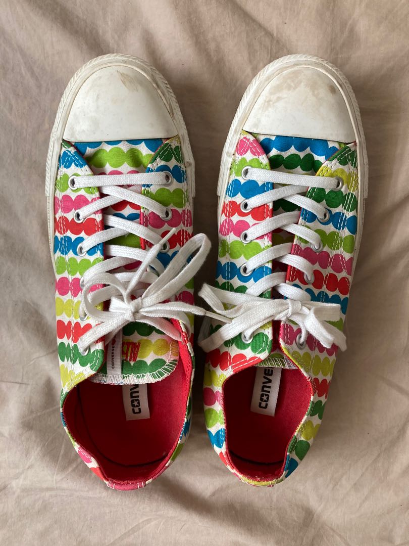Converse x Marimekko, Women's Fashion, Footwear, Sneakers on Carousell