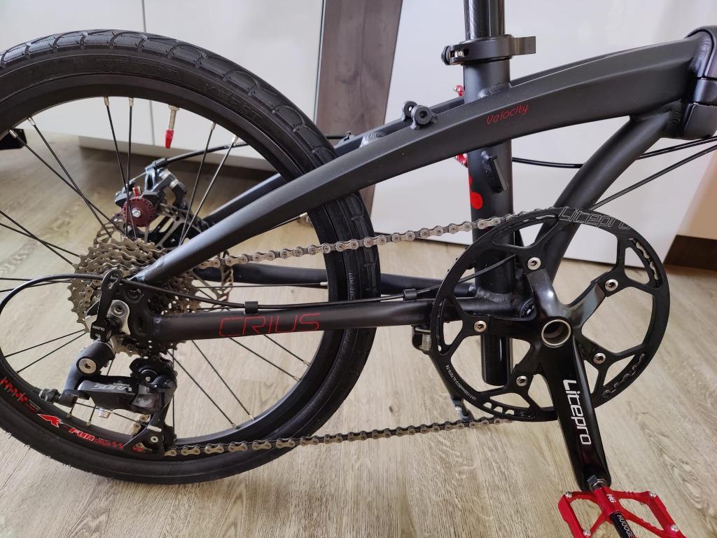 Crius Velocity 9 Speed Altus/Sora with Accessories, Sports Equipment ...