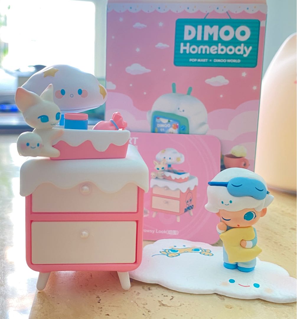 Dimoo Homebody Drowsy Look, Hobbies & Toys, Toys & Games on Carousell