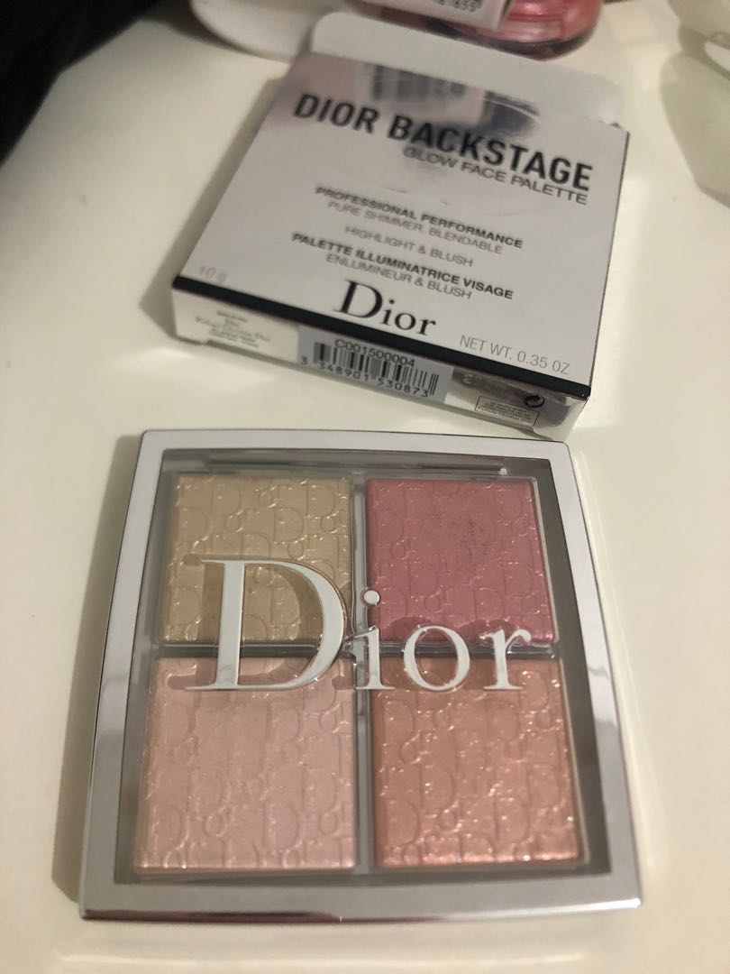 Dior Backstage Glow Face Palette -004 ROSE GOLD, Beauty & Personal Care, Face, Makeup on Carousell