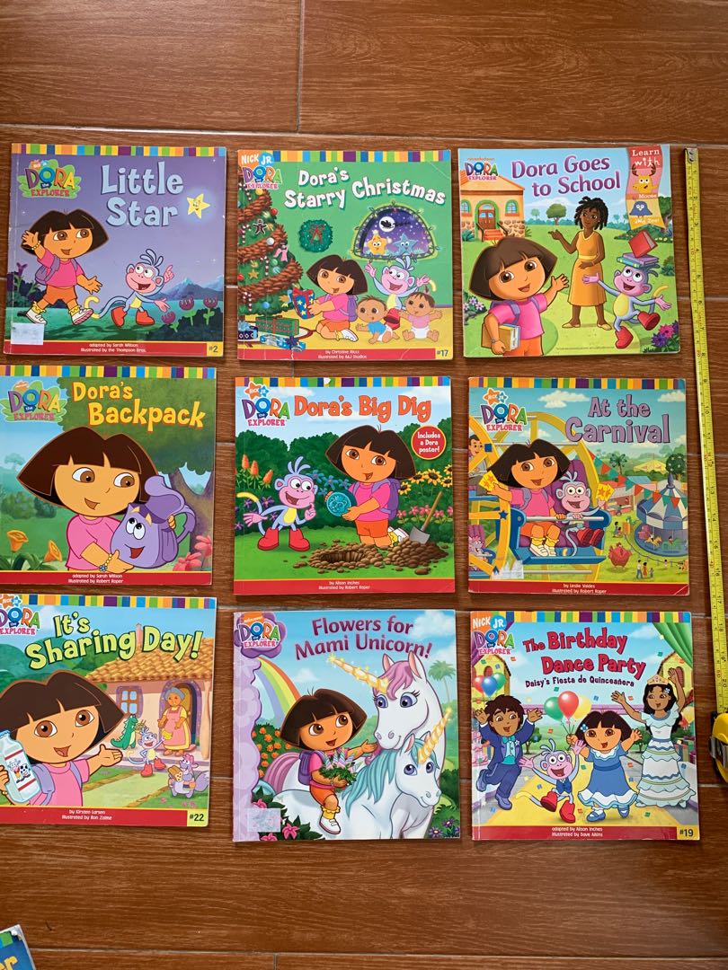 Dora the Explorer books 1, Hobbies & Toys, Books & Magazines, Children ...