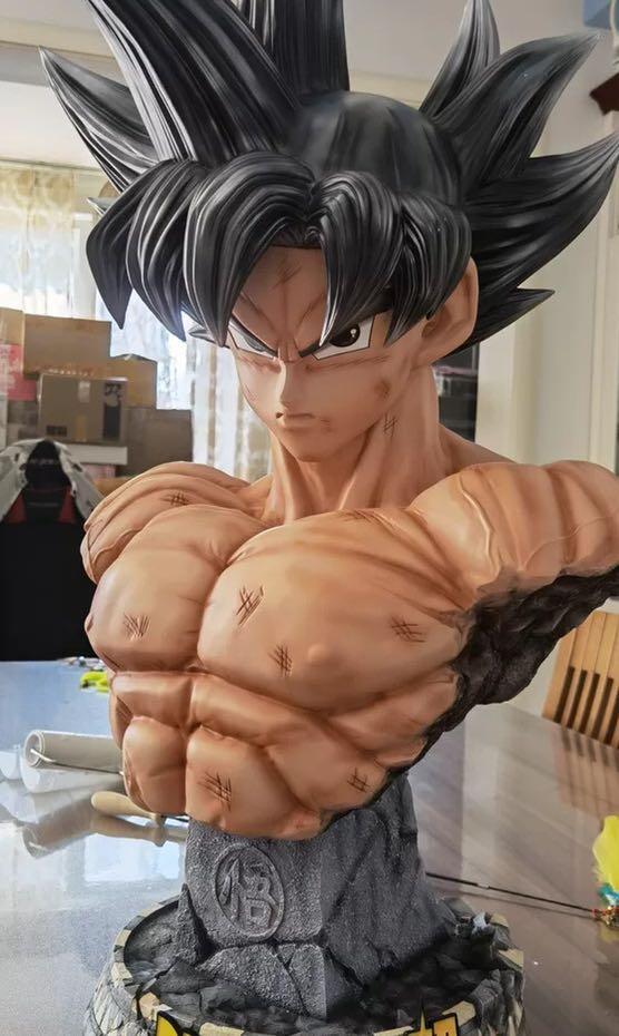 Dragonball Z Super Life Size Son Goku Ultimate Ultra Instinct Form Life ...