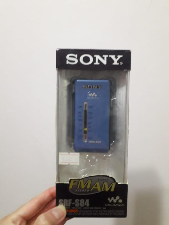 [DSE可用] Sony SRF-S84便攜式收音機, 音響器材, 音樂播放裝置 MP3及CD Player on Carousell