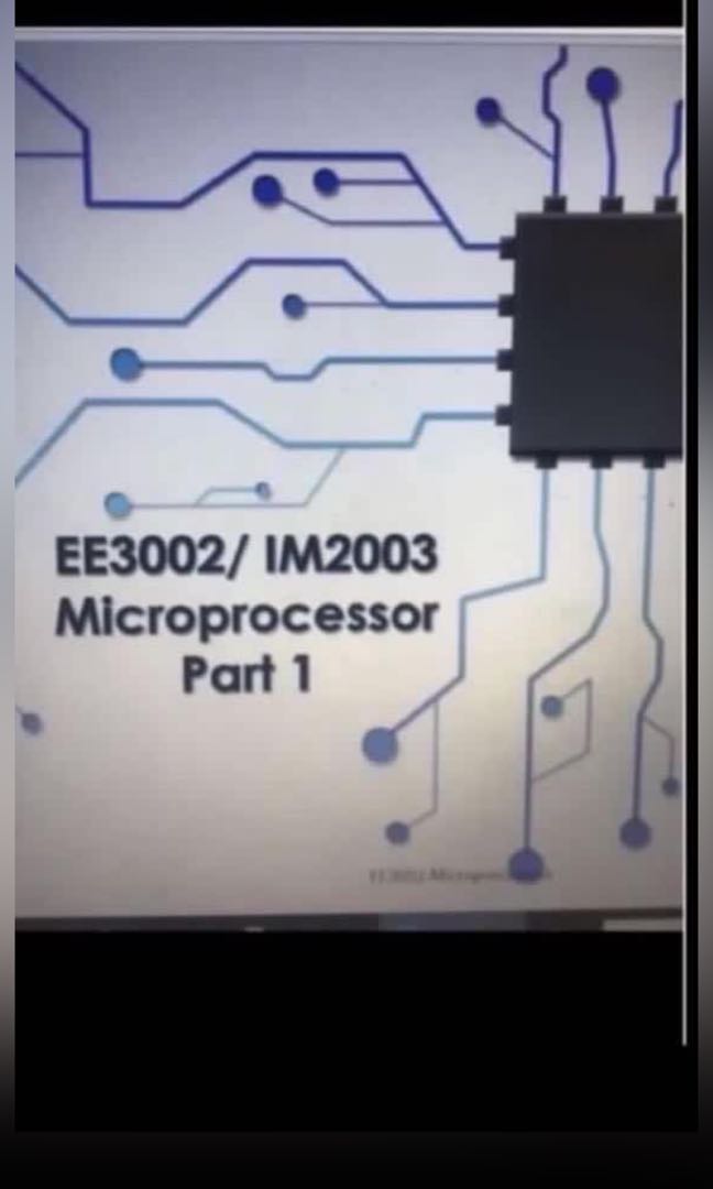 EE3002 NTU EEE MICROPROCESSOR ASSIGNMENT LAMS IRA PYP QUIZ LECTURE TUTORIAL 3002 MICROP ...