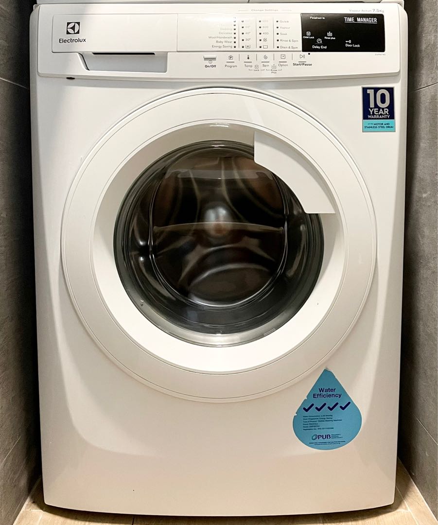 Electrolux Washing Machine 7.5kg, TV & Home Appliances, Washing ...