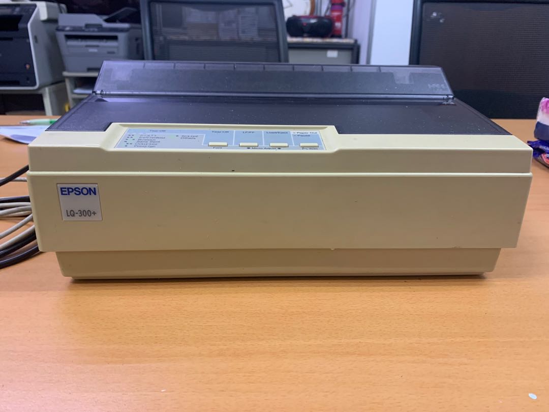 Epson LQ-300+ Dot Matrix Printer, Computers & Tech, Office & Business ...