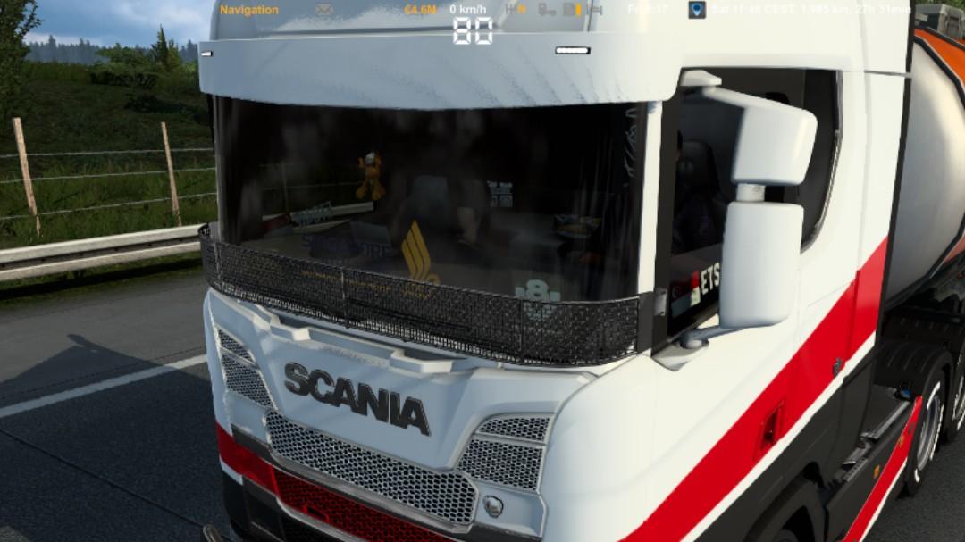 ETS2 CUSTOMISABLE WINDOW DECAL (MOD), Video Gaming, Video Games, Others ...