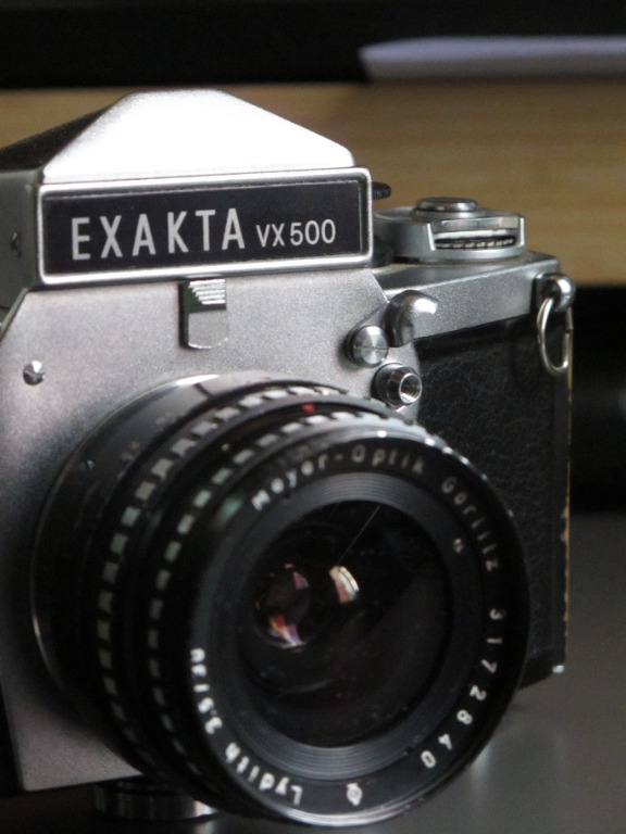【超新正】德國EXAKTA VX500菲林相機 + Meyer-optik Lydith 3.5/30 + Zeiss Jena Tessar ...