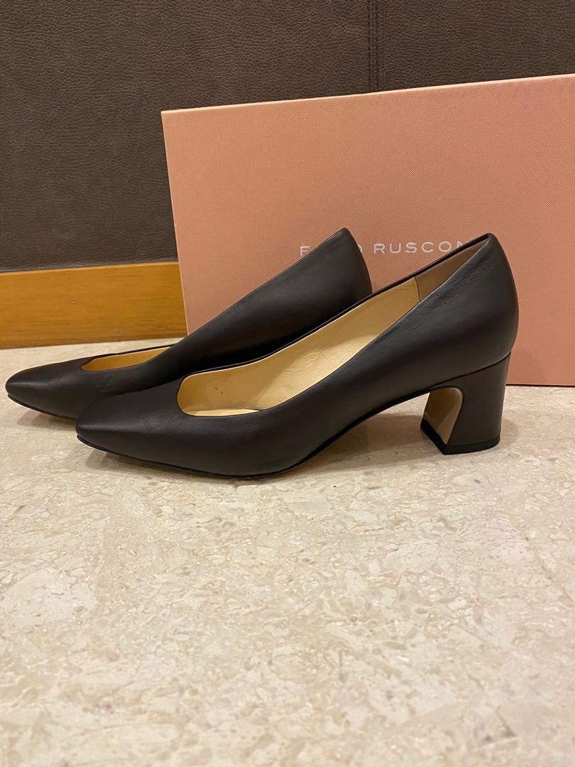 Fabio Rusconi Black Heels, Women's Fashion, Footwear, Heels on Carousell