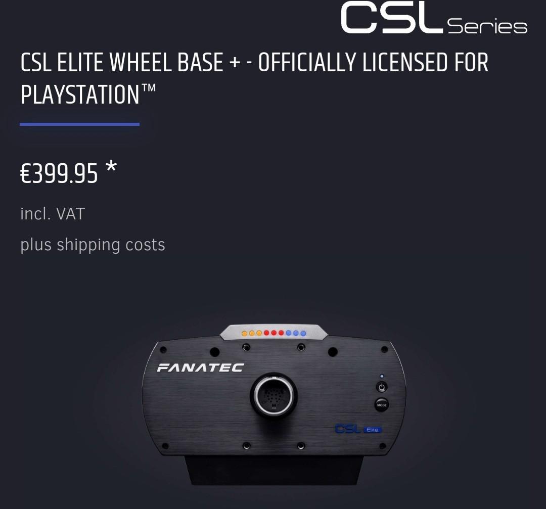 Csl Elite Wheelbase Drivers – Fanatec Csl Elite – CMXH