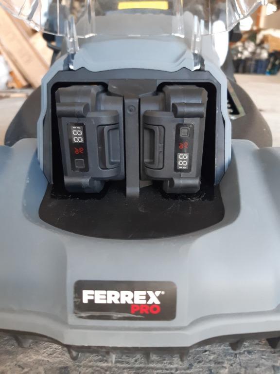 Ferrex Pro 2x20V Cordless Lawn Mower Kit, Furniture & Home Living ...