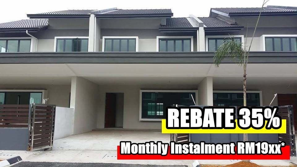 【First Home Scheme Program】Double-Storey Big House & Monthly Instalment ...