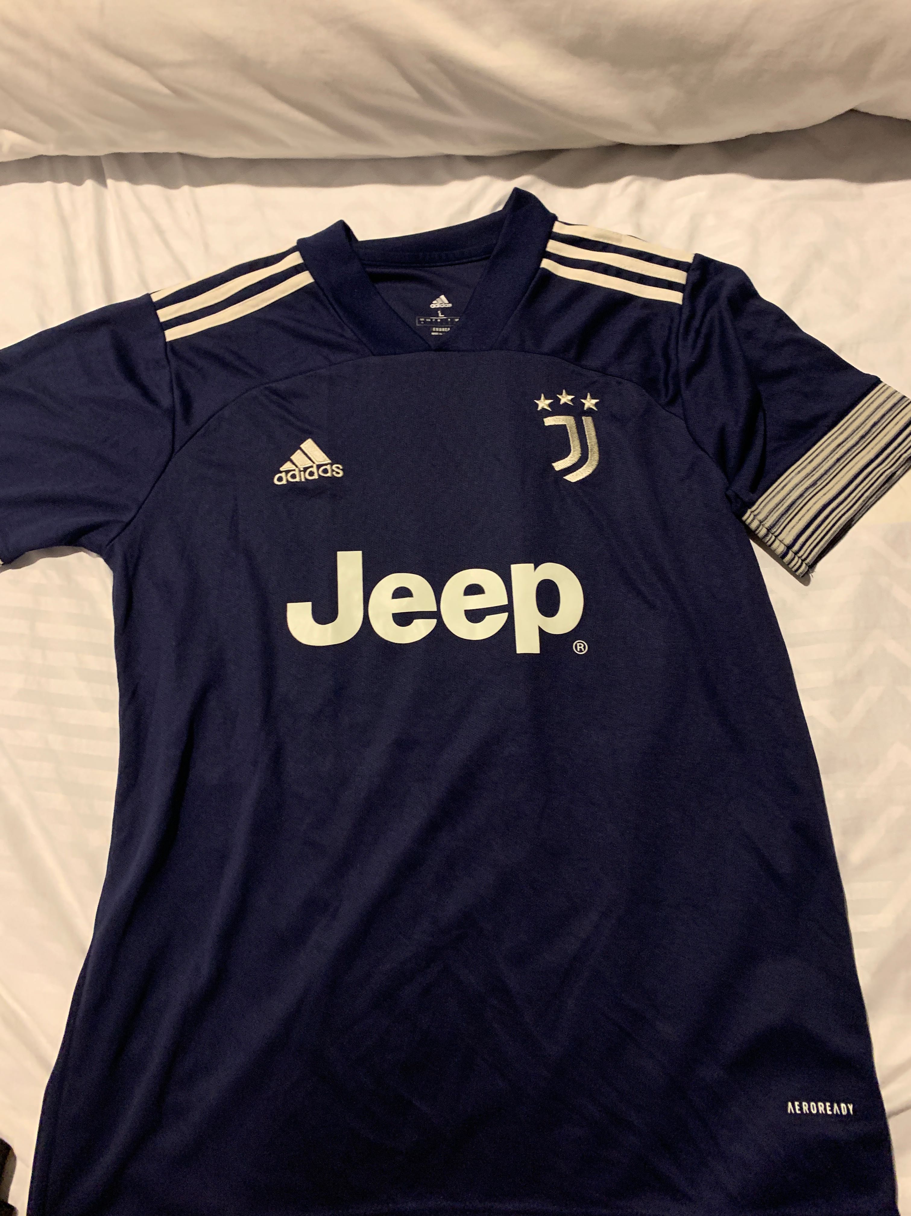 Football jersey Juventus blue, Men's Fashion, Tops & Sets, Tshirts ...