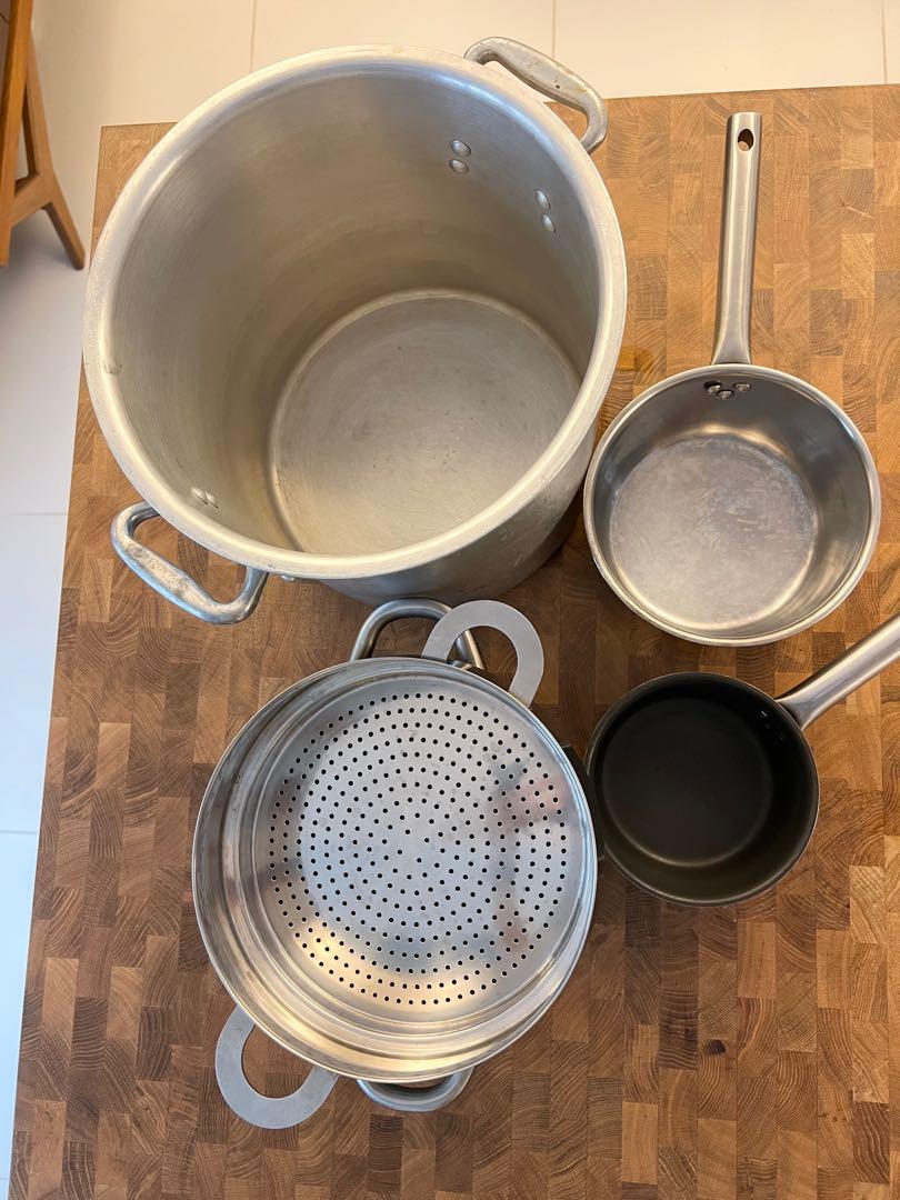 Four pots in various sizes, Furniture & Home Living, Kitchenware ...