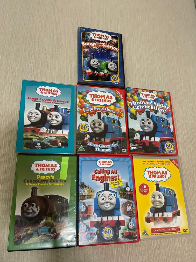 FREE - Thomas the Tank Engine DVDs, Hobbies & Toys, Music & Media, CDs ...