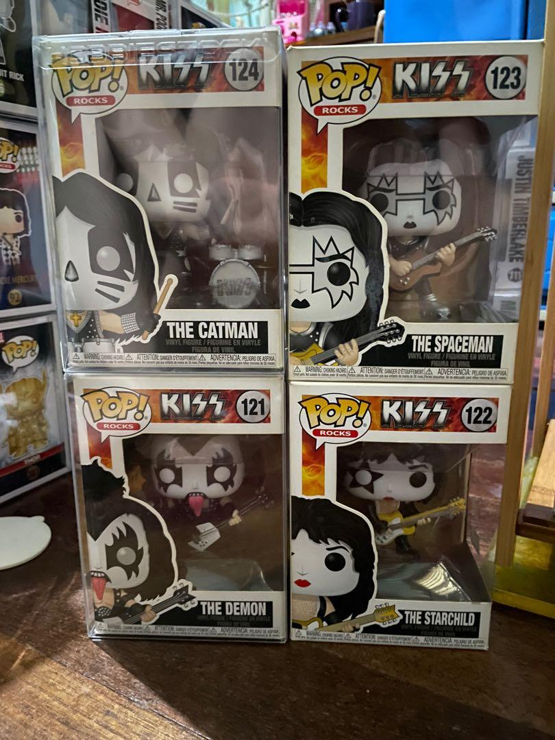 Funko Pop Kiss band, Hobbies & Toys, Toys & Games on Carousell