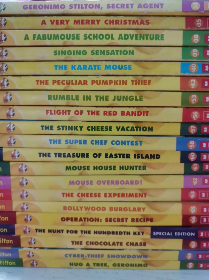 Geronimo Stilton Original Series., Hobbies & Toys, Books & Magazines ...