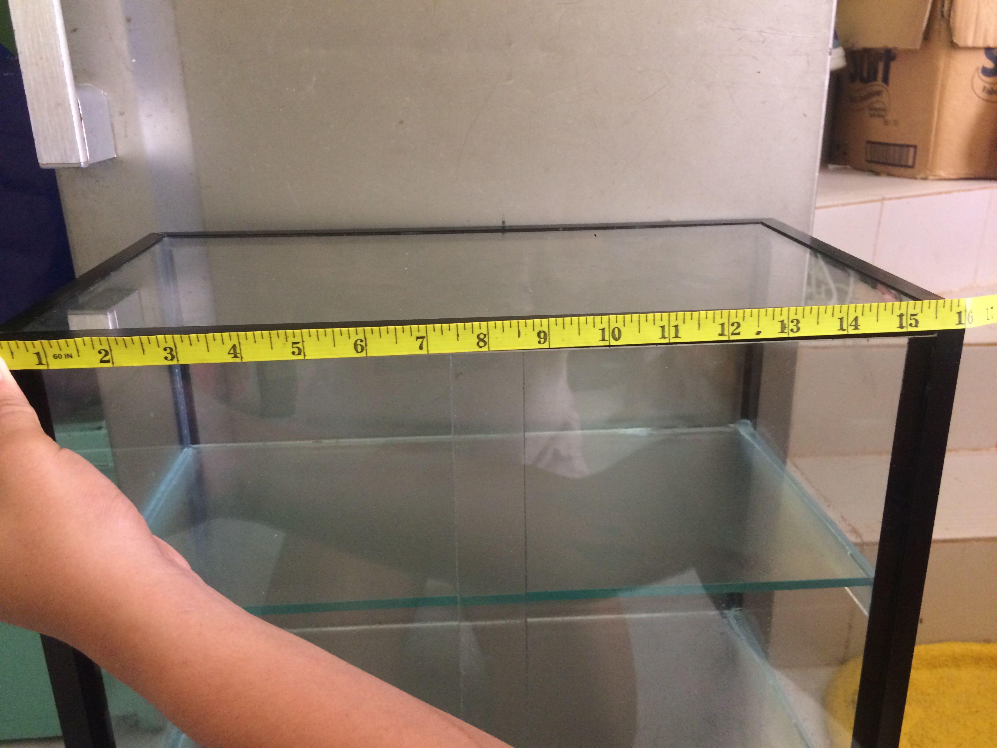 Glass stante, Furniture & Home Living, Furniture, Shelves, Cabinets ...