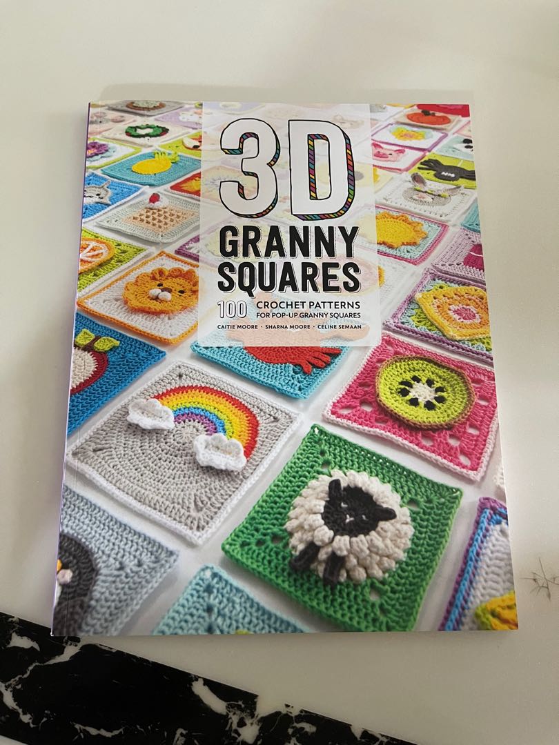 Granny Square Book, Hobbies & Toys, Stationery & Craft, Craft Supplies ...