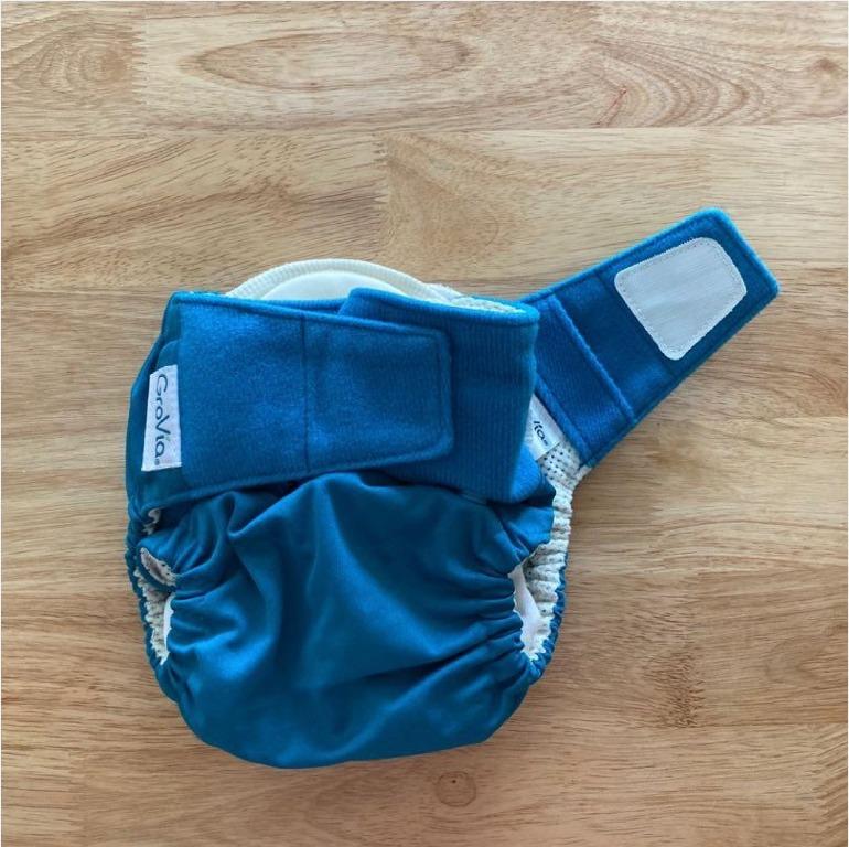 GROVIA HYBRID DIAPER SHELL IN ABALONE, Babies & Kids, Bathing ...