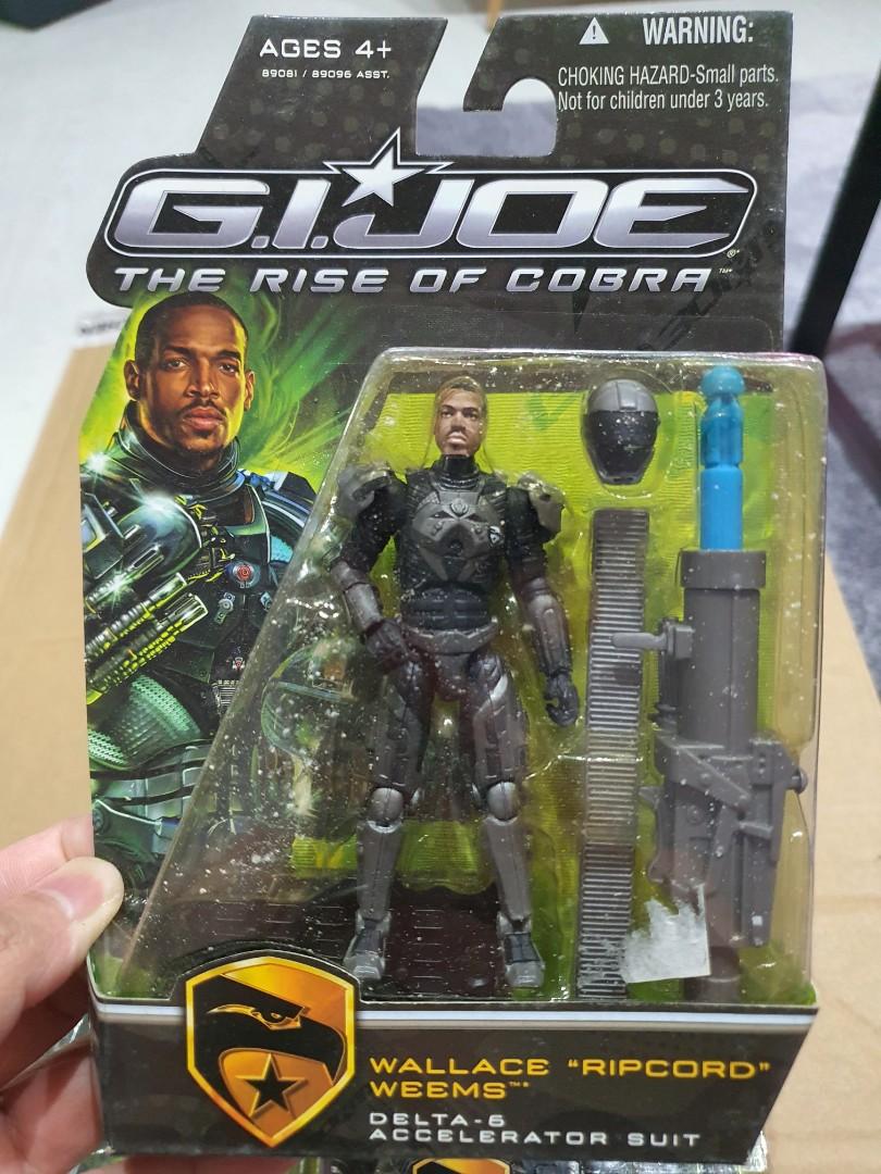 Hasbro G.I. Joe Movie Wallace Ripcord Weems Acceleration Suit x 4 Set ...