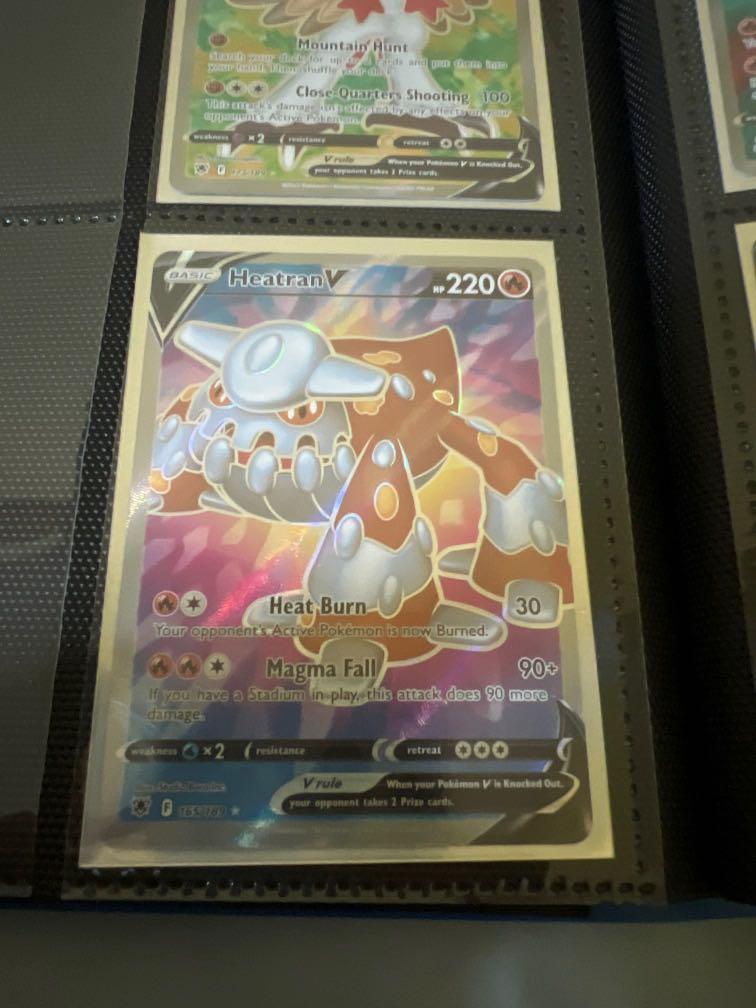 Heatran V full art, Hobbies & Toys, Toys & Games on Carousell