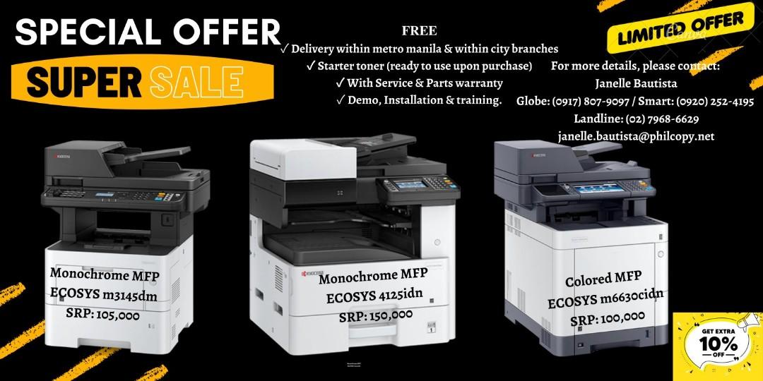 Heavy Duty Laser Printer with Xerox & Scanner, Computers & Tech ...