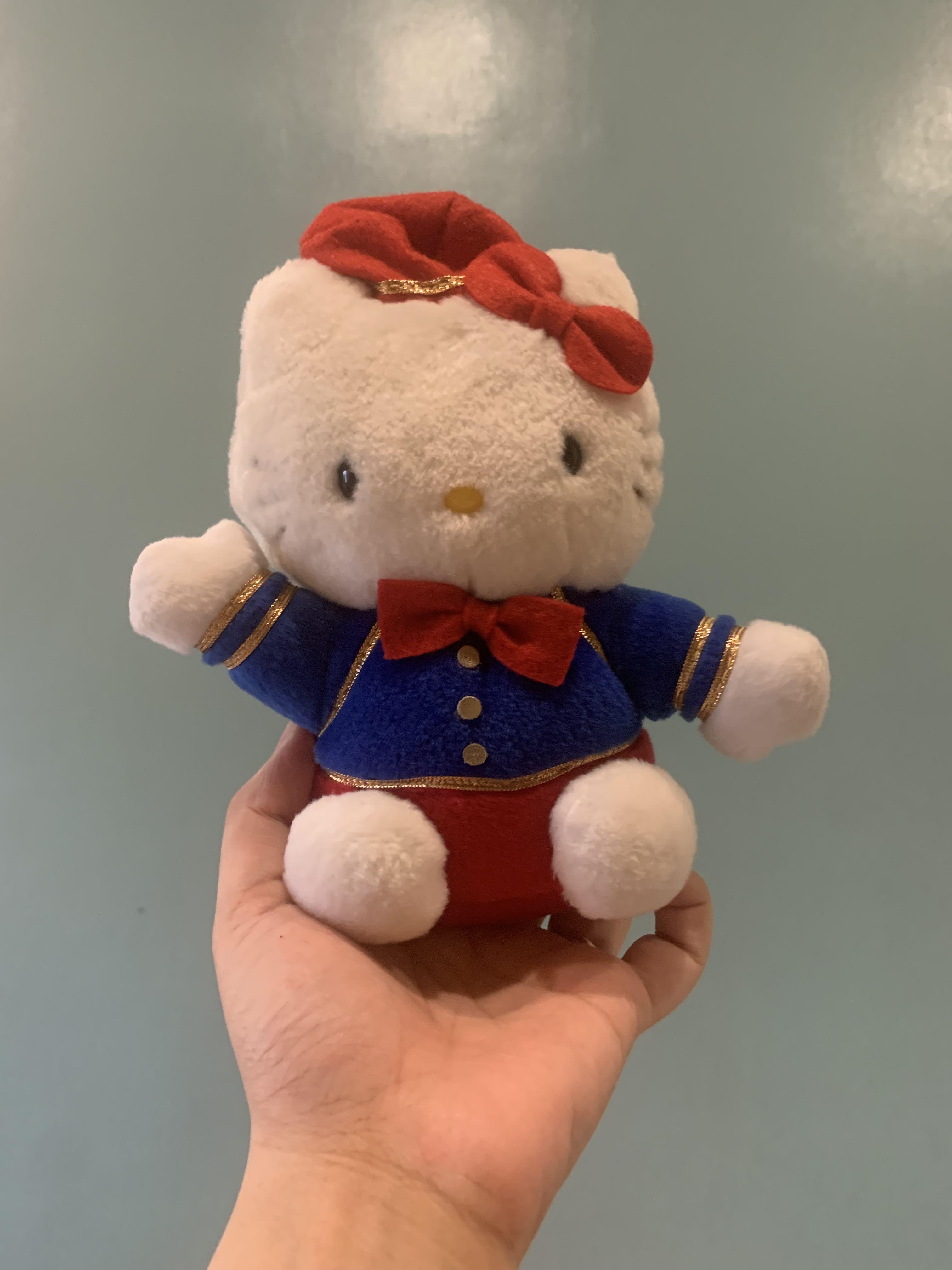 Hello Kitty Vintage 1998 Train Conductor Plush, Hobbies & Toys, Toys ...