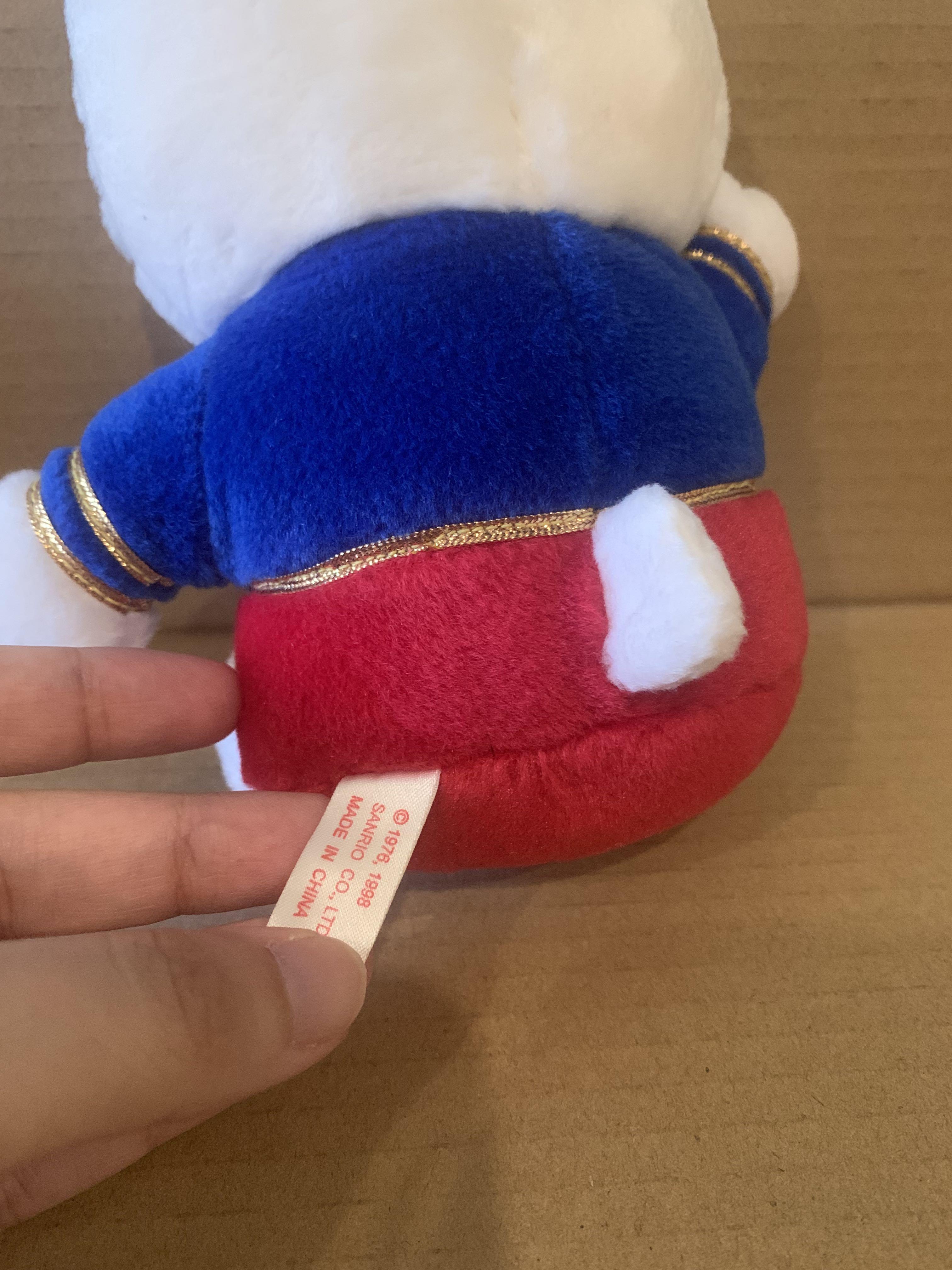 Hello Kitty Vintage 1998 Train Conductor Plush, Hobbies & Toys, Toys ...