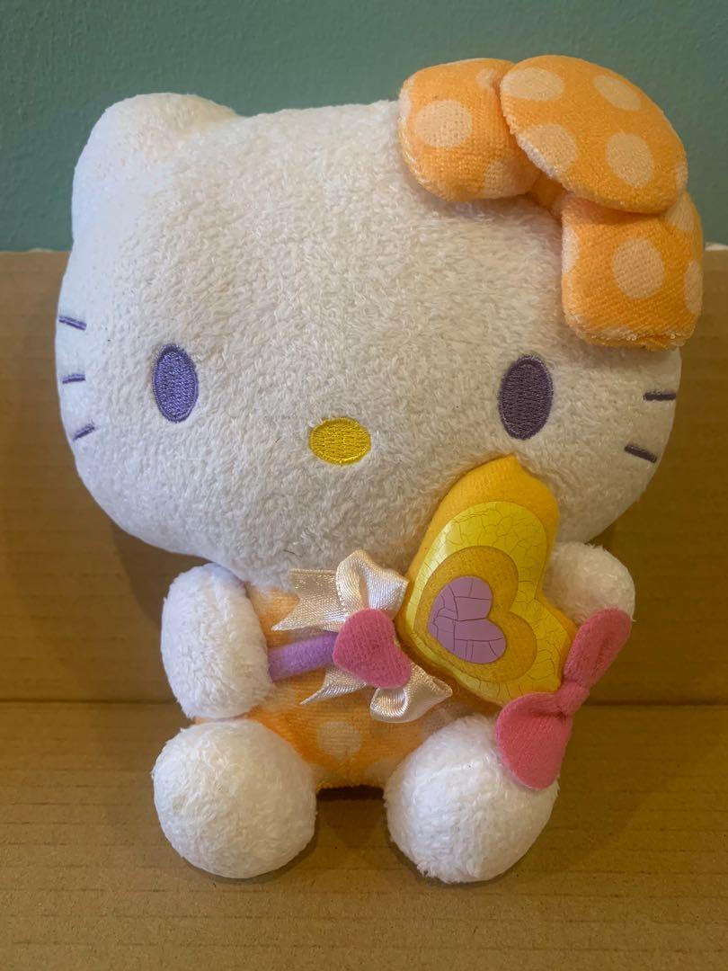 Hello Kitty with Heart Wand Angel Plush, Hobbies & Toys, Toys & Games ...