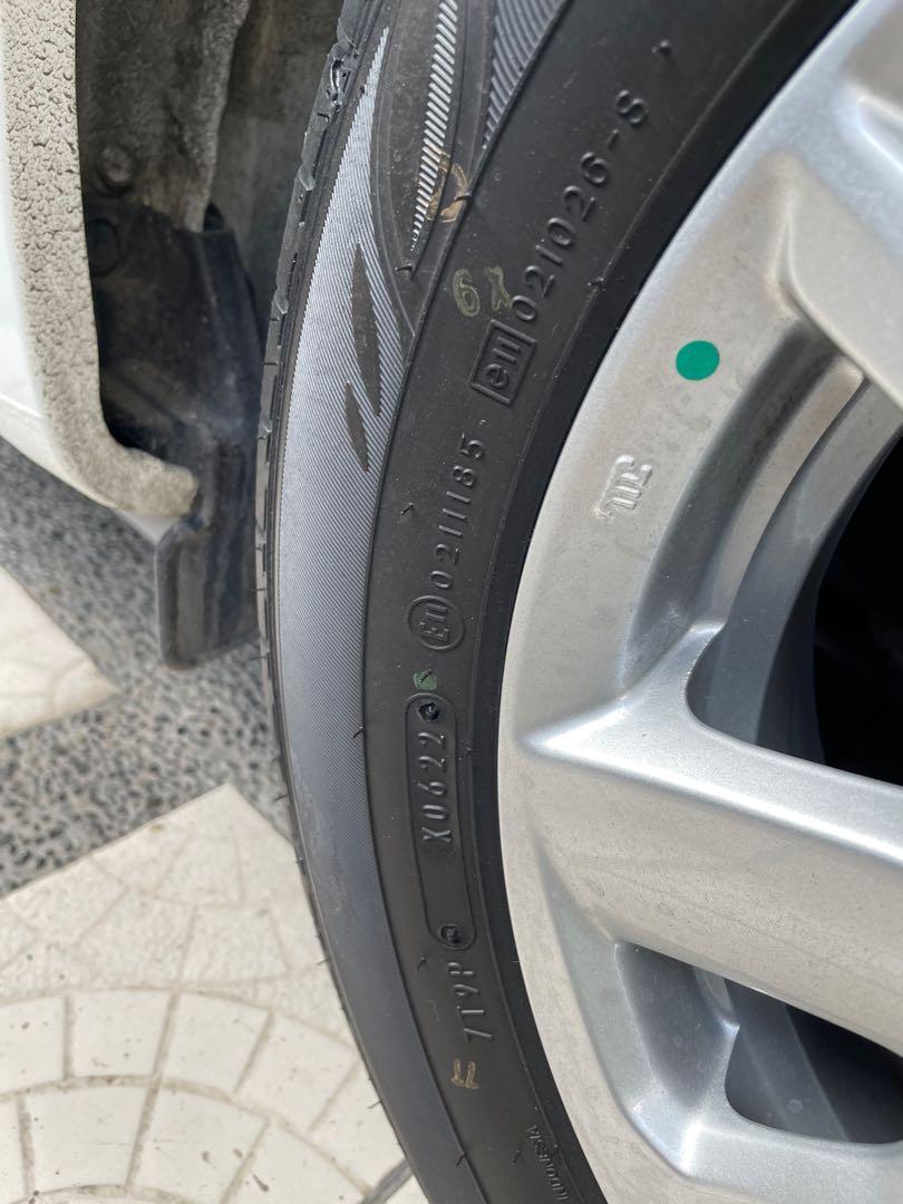 honda brio cvt mags and tires, Car Parts & Accessories, Mags and Tires ...