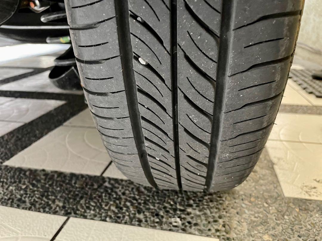 honda brio cvt mags and tires, Car Parts & Accessories, Mags and Tires ...