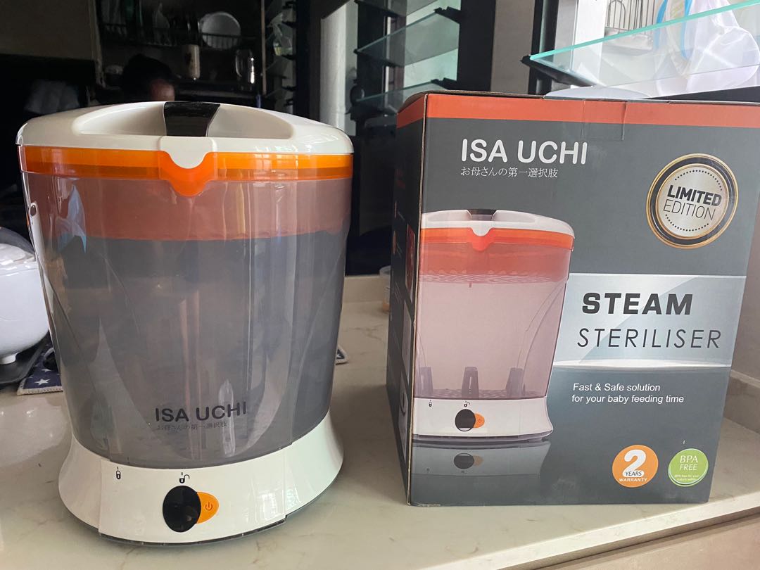 Isa uchi steam steriliser, Babies & Kids, Nursing & Feeding ...