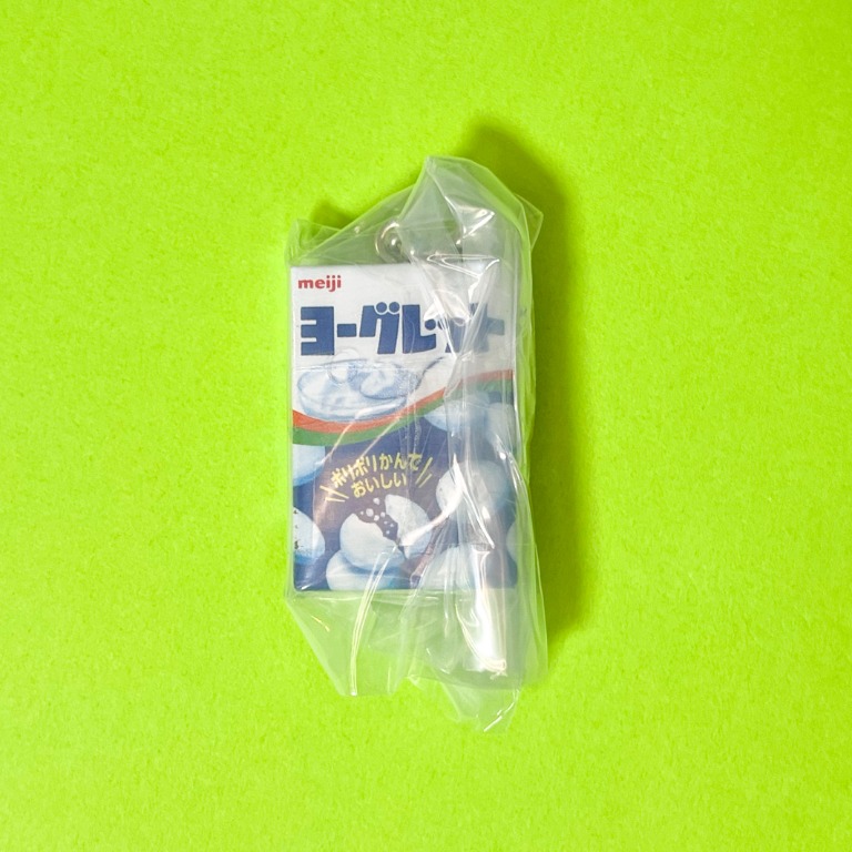 Japanese Meiji Shaka Shaka Shake Shake Charm Yogurt Candy Miniature ...