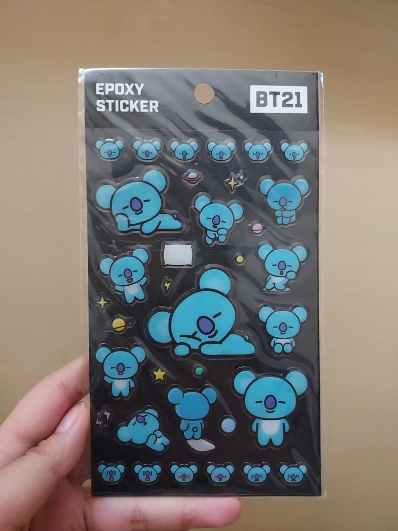 Koya BT21 sticker (BNIP), Hobbies & Toys, Memorabilia & Collectibles, K ...