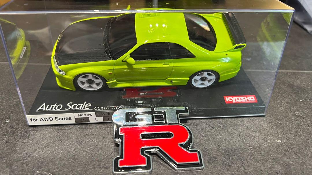 KYOSHO mini z GTR Nissan Nismo R33 yellow green, 興趣及遊戲, 玩具 & 遊戲類 ...