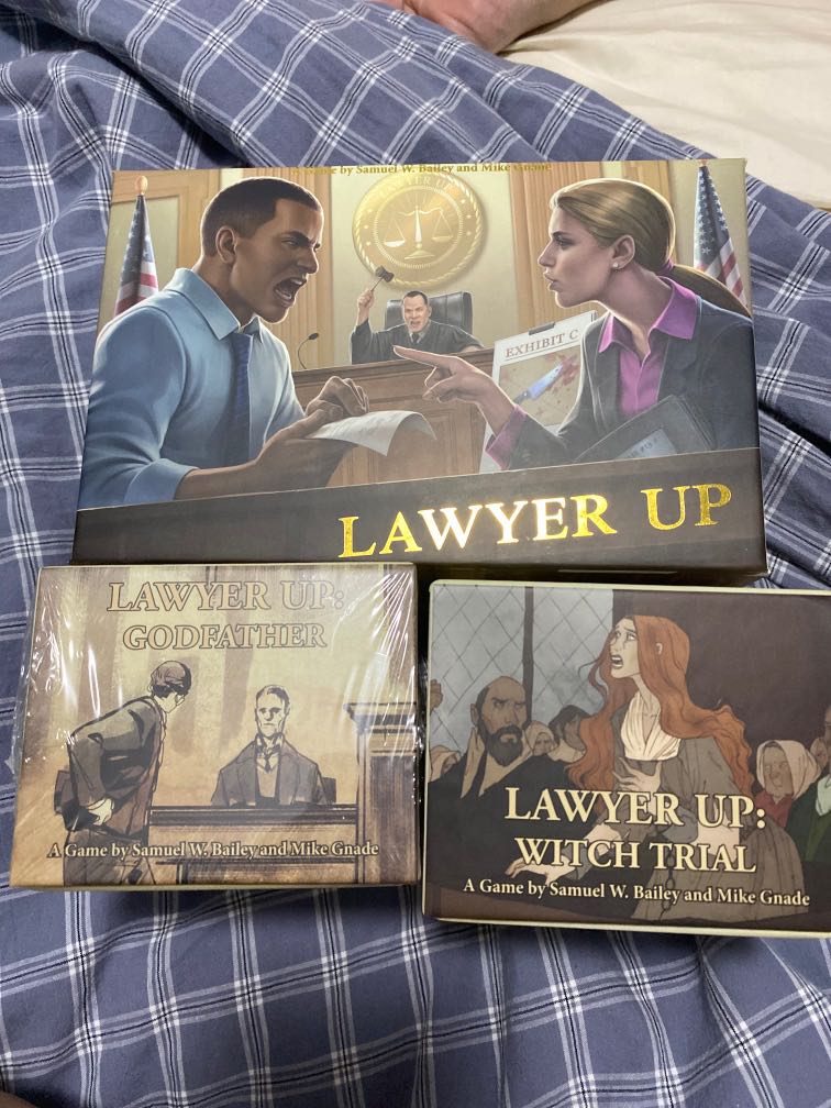 Lawyer board Kickstarter board game (card game), Hobbies & Toys, Toys ...