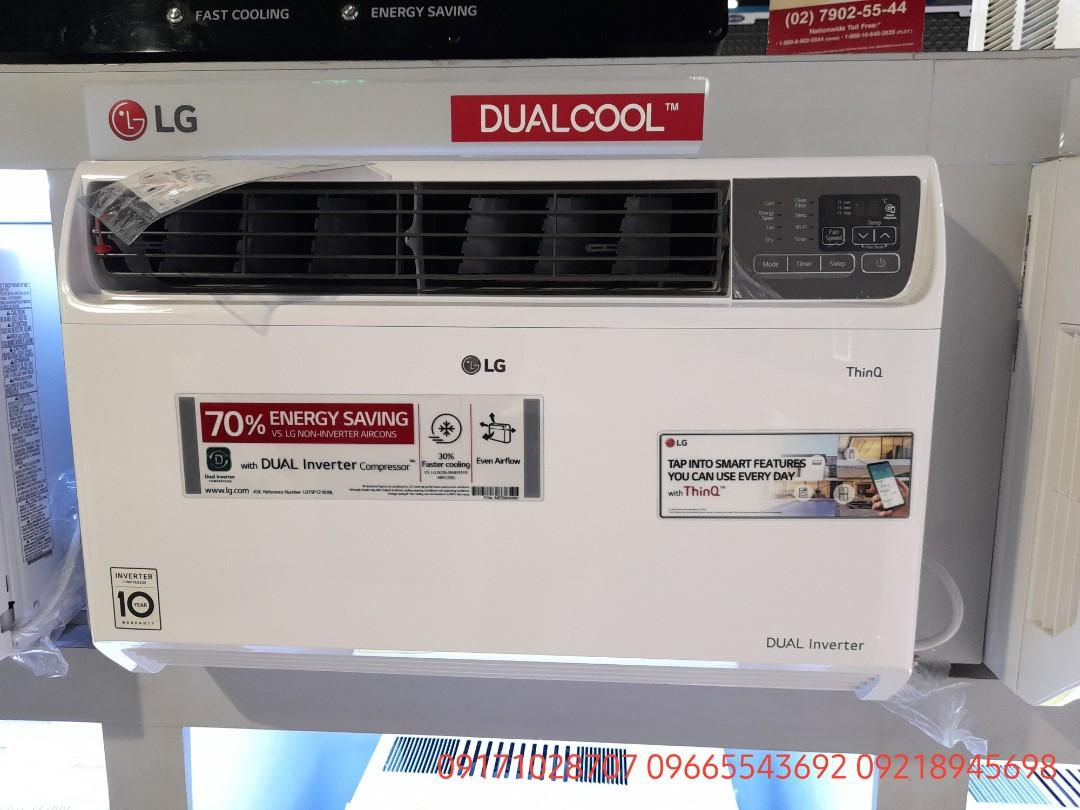 LG Inverter and Non Inverter Window Type Aircon, TV & Home Appliances ...