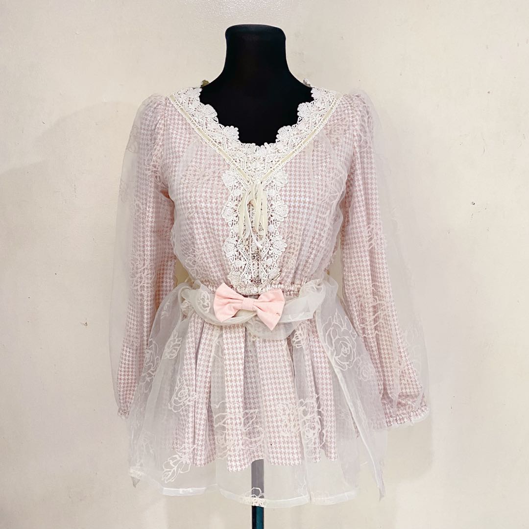 Liz Lisa Lolita Top, Women's Fashion, Tops, Blouses on Carousell